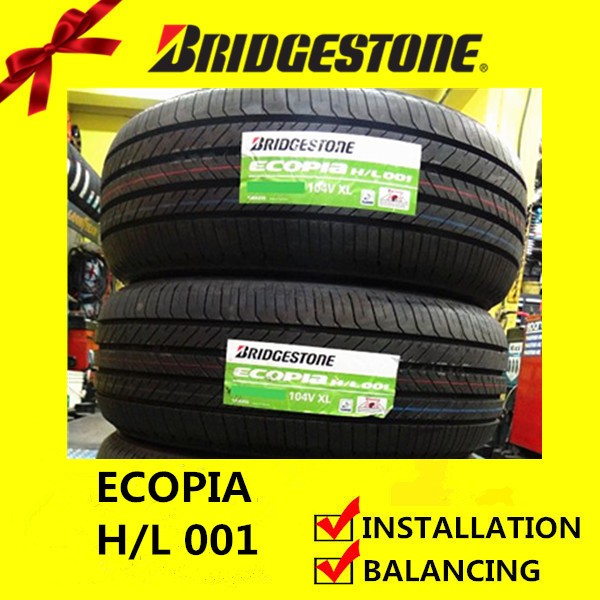 Bridgestone Ecopia HL001 tyre tayar tire (with installation) 215/60R17 ...