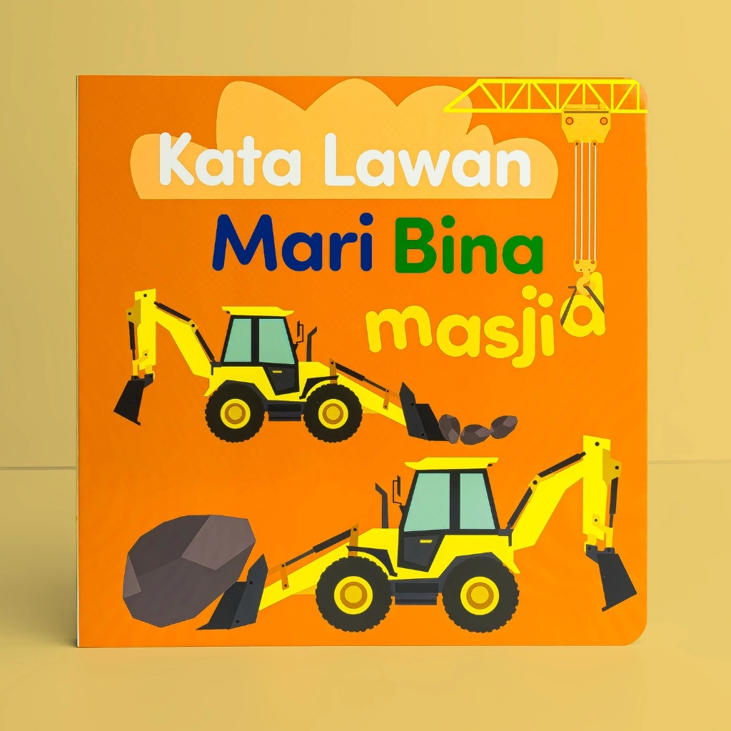 Buku Kata Lawan | Mari Bina Masjid by Oliek Books | First Words ...