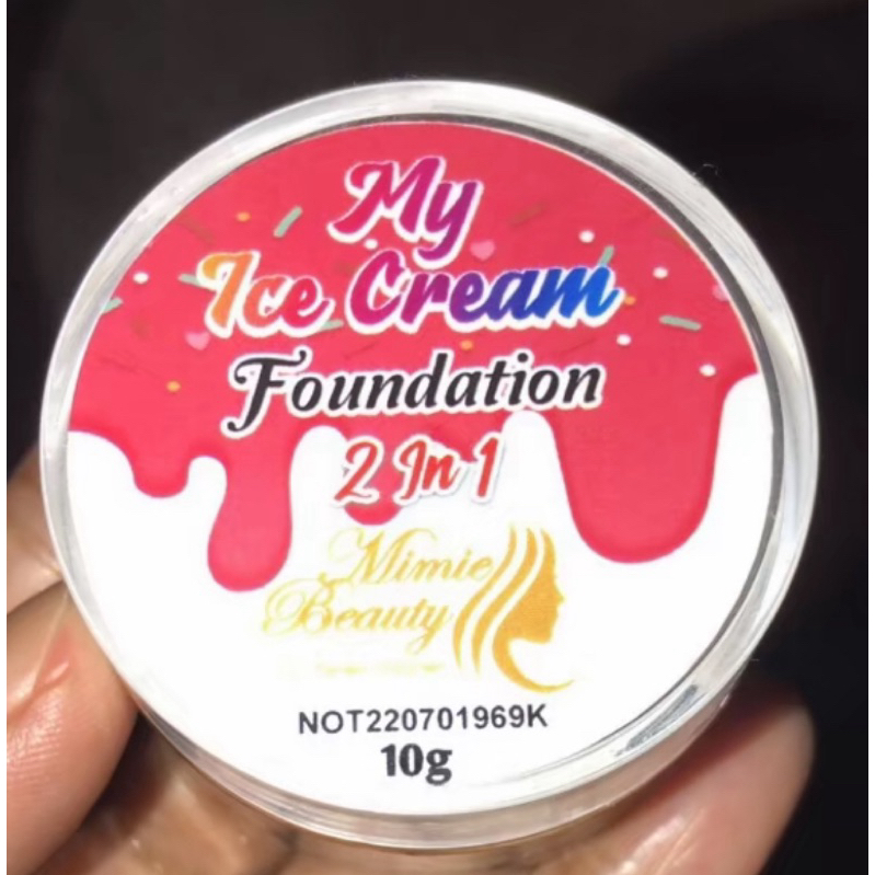 MIMI BEAUTY MY ICE CREAM FOUNDATION 10G | Shopee Malaysia