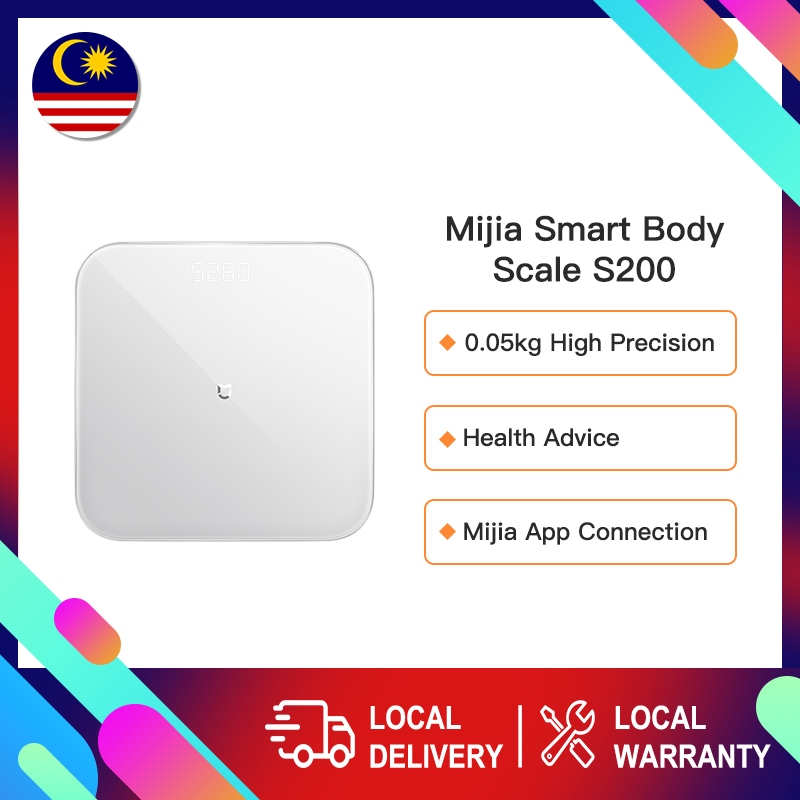 Xiaomi Mi Smart Mi Weight Scale S200 Health Weighting Scales Digital Bluetooth 5.0 Scale小米體重秤 ...