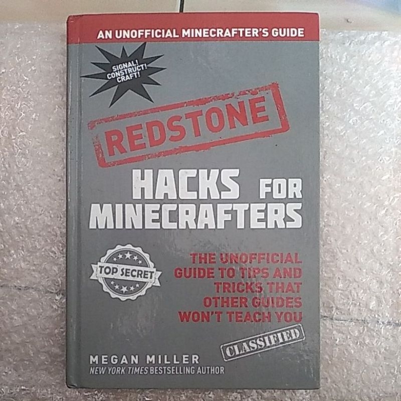 (used book) hacks for minecraft (megan miller) | Shopee Malaysia