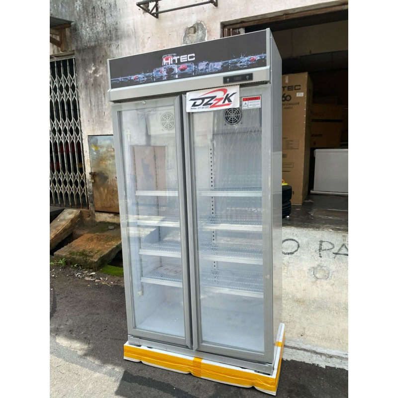NEW - HITEC Showcae Chiller Refrigerator 700L Frost Free Digital System ...