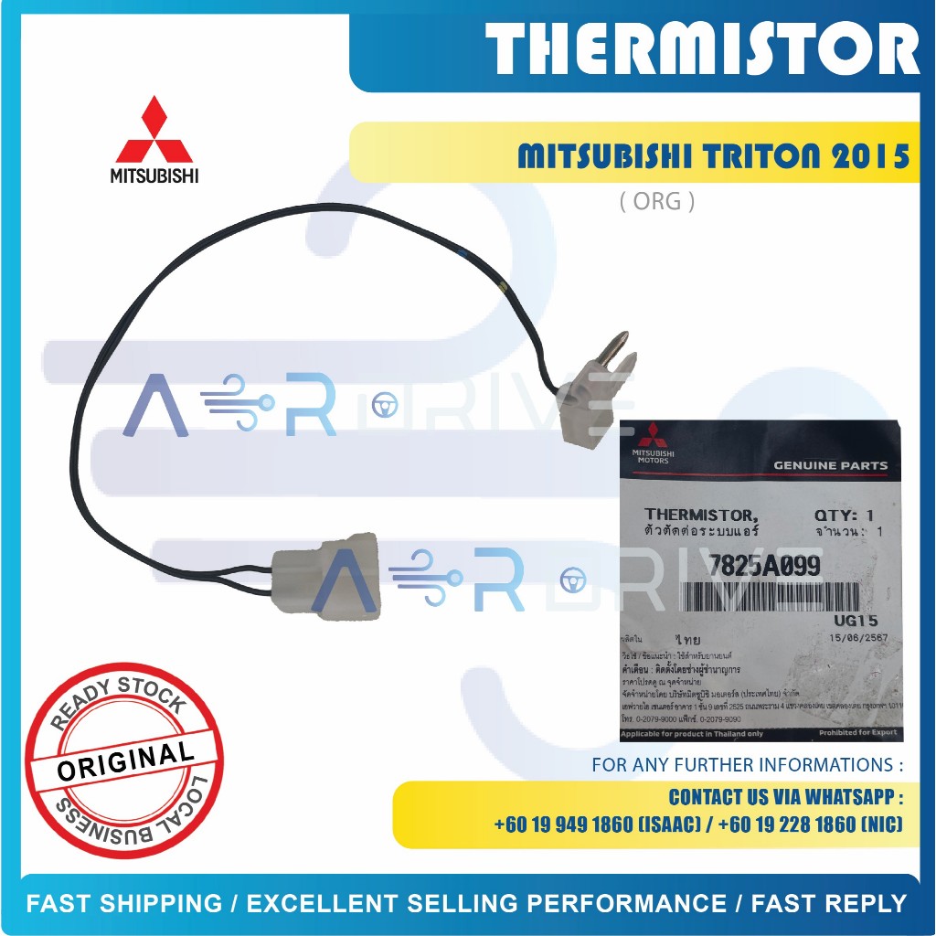ORIGINAL MITSUBISHI TRITON 2015 THERMISTOR 7825A099 | Shopee Malaysia