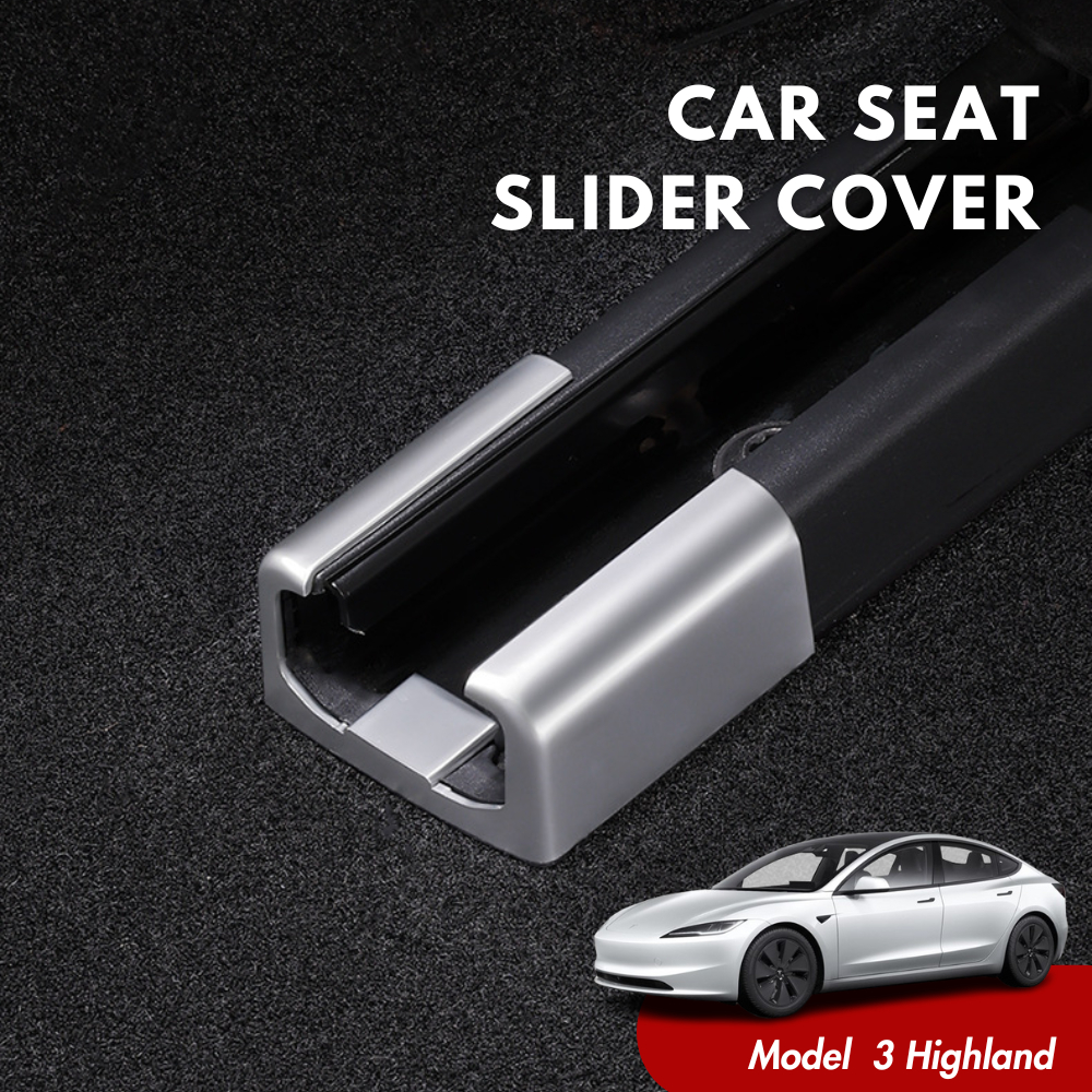 Tesla Model 3 Highland/Y Car Seat Slider Cover Case Protect Back Heel ...