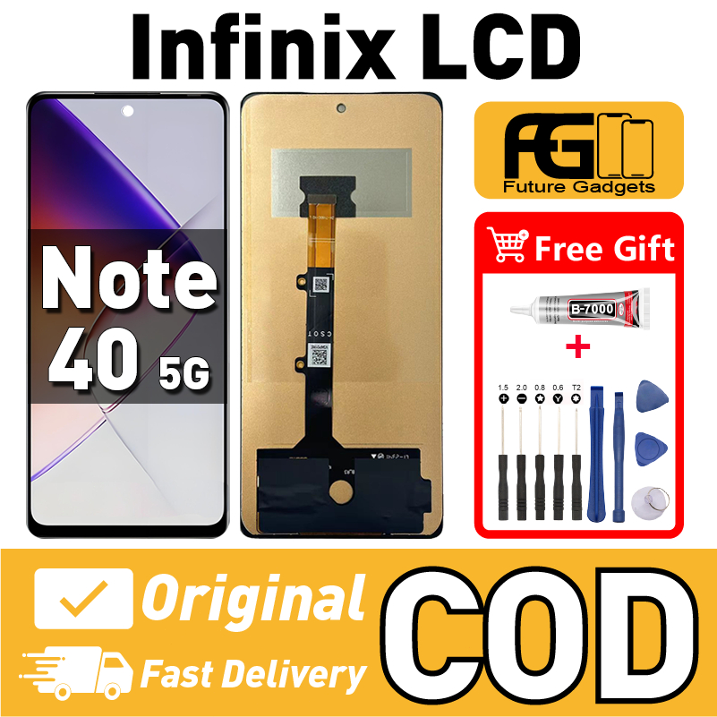 LCD INFINIX Note 40 5G X6852 Compatible For ORIGINAL LCD Skrin Touch ...