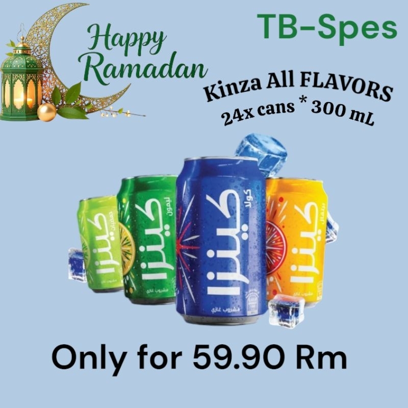 24 cans kinza cola 300 mL carbonated drink starting from 59.99 Rm, 250 ...