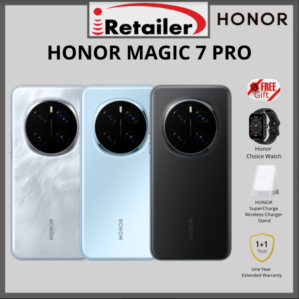 Honor Magic 7 Pro 5G - 100% Original Warranty Honor Malaysia | Shopee Malaysia