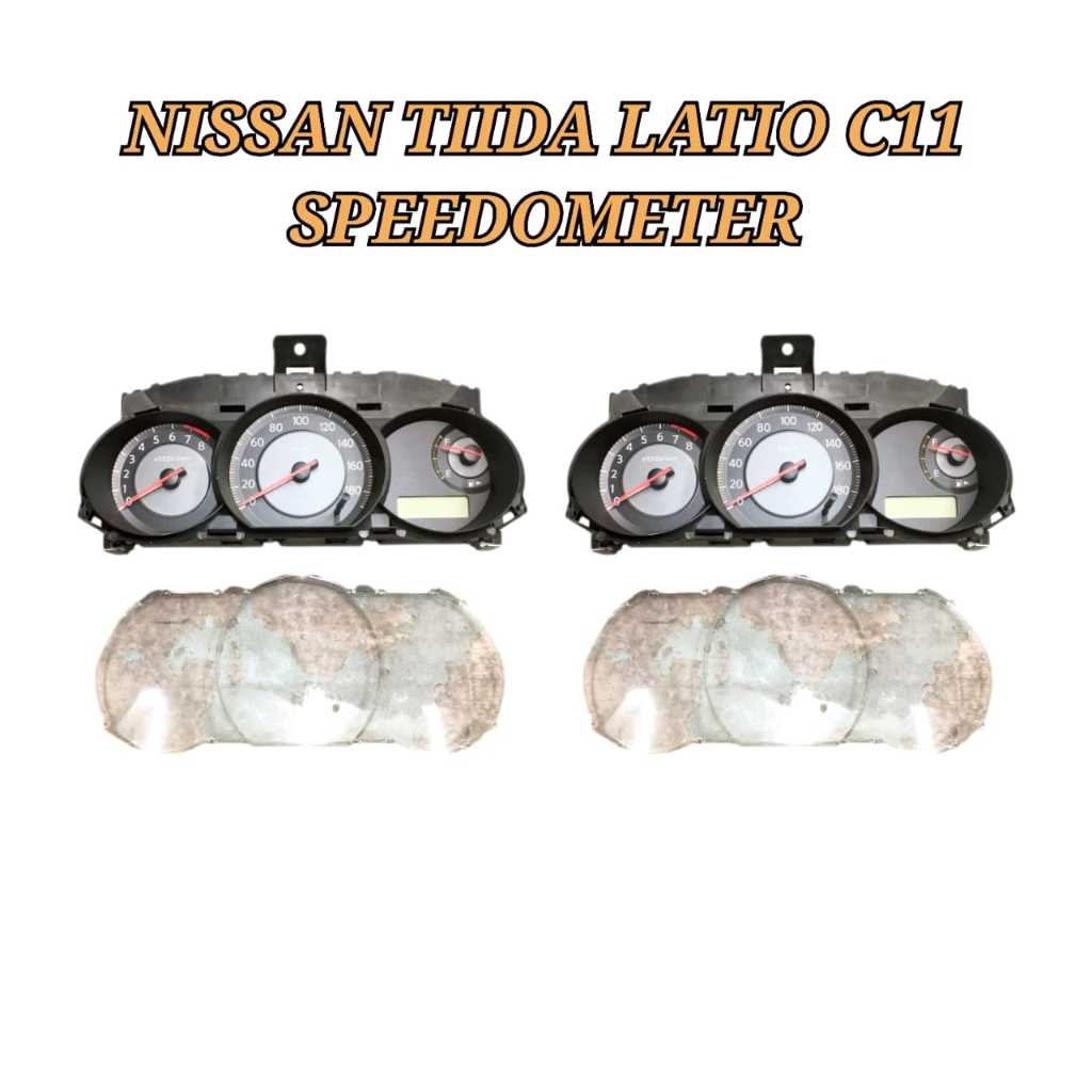 Speedometer / Cluster Meter Nissan Tiida Latio C11 04-12 Cluster Meter ...