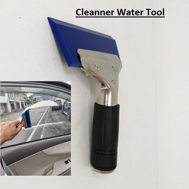 Car Window Scraper Tongue Water Handle Squeegee Sticker Tinted Film ...