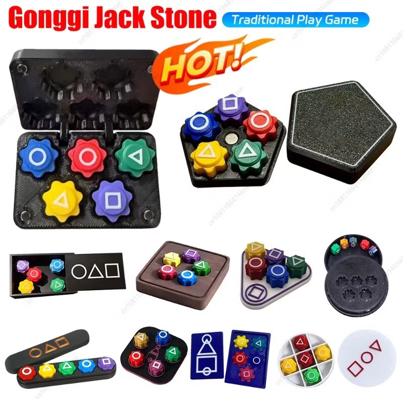 Gonggi Korean Squid Game 2 Gong-Gi Toy Game Jack Stone | Korean ...