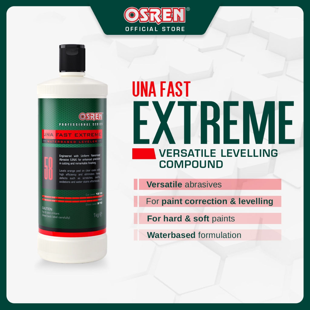 OSREN UNA Fast Extreme 58 - Levelling compound for orange peel on ...