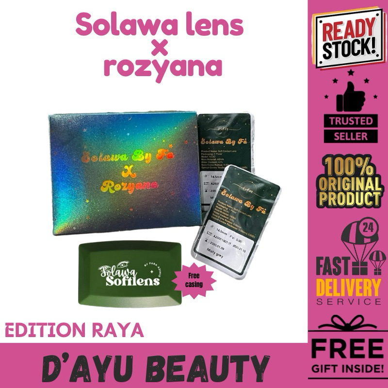 solawa lens x rozyana READY STOCK 💯 original HQ | Shopee Malaysia
