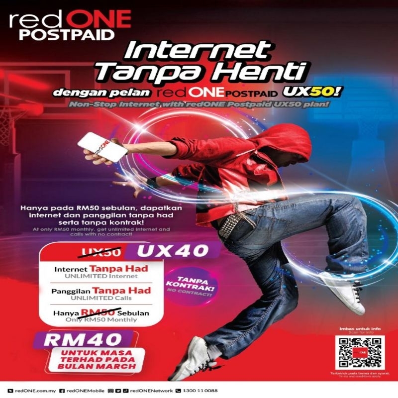 SIMKAD RedONE 4G/5G SELF REGISTER (SIM ONLY) | Shopee Malaysia