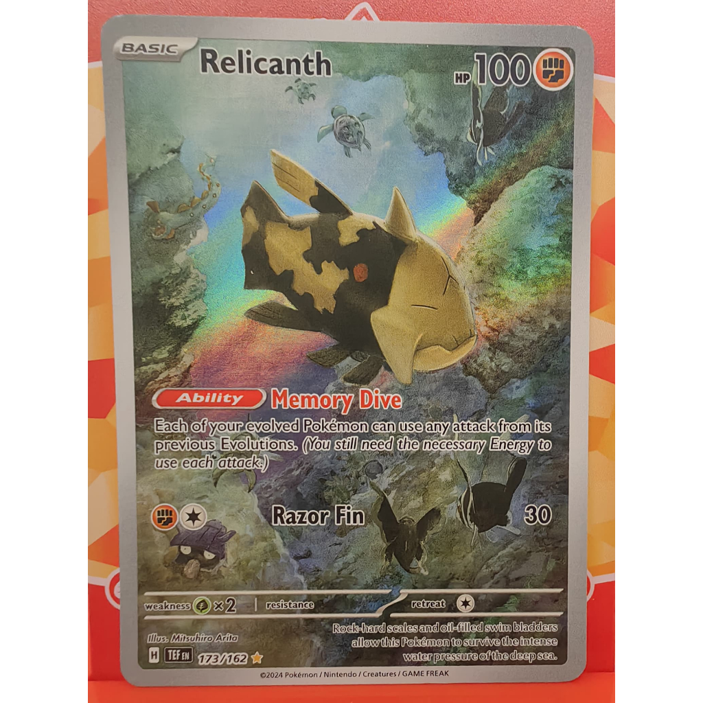 Relicanth - 173/162 - SV05: Temporal Forces (TEF) | Shopee Malaysia