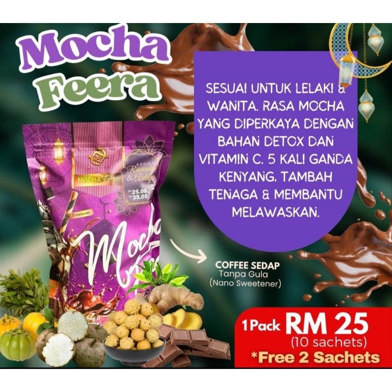 Mocha Feera Pack Raya! original from HQ! ( NEW PACKAGING) | Shopee Malaysia