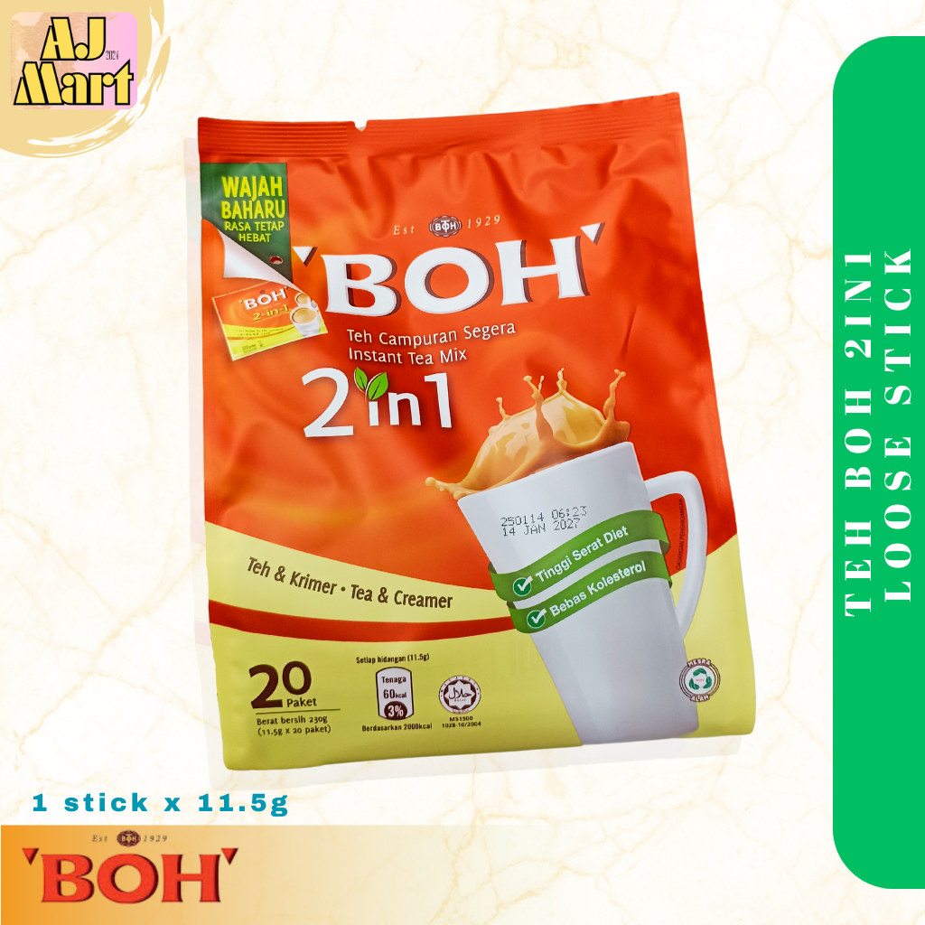 2in1 Teh BOH Instant Milk Tea with Creamer (Loose Pack) | Shopee Malaysia