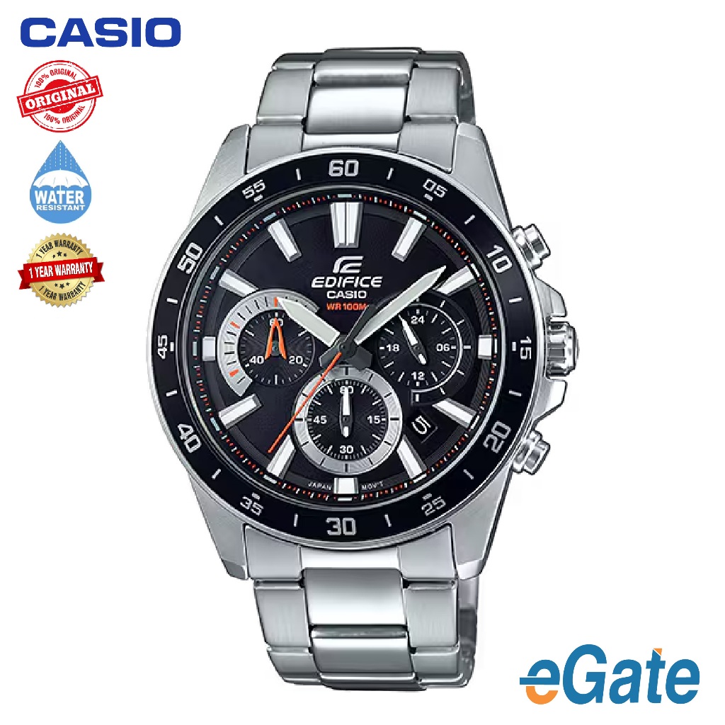 Casio Edifice EFV-570D-2AVUDF Chronograph Stainless Steel EFV-570D ...