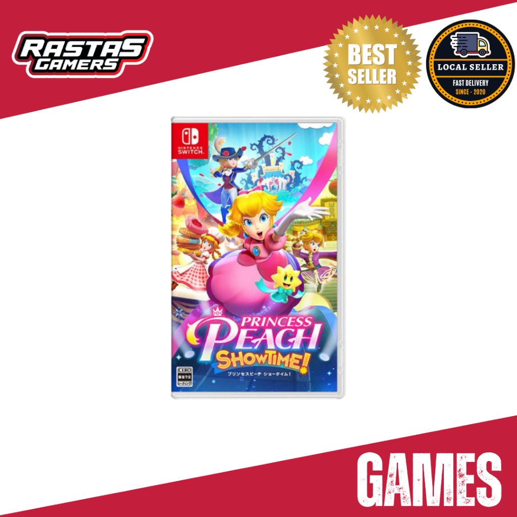 NEW Game Nintendo Switch Princess Peach: Showtime! | Shopee Malaysia