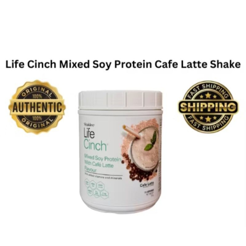 Life Cinch® Mixed Soy Protein Café Latte Shake | Shopee Malaysia