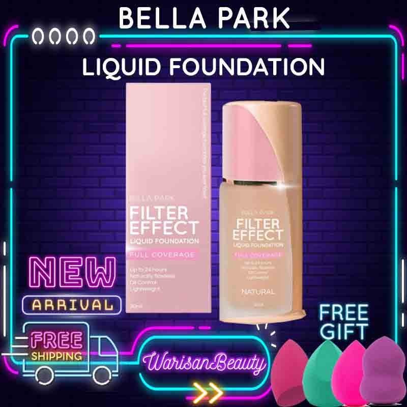Bella Park Filter Effect Liquid Foundation 30ML Ready Stock | Shopee ...