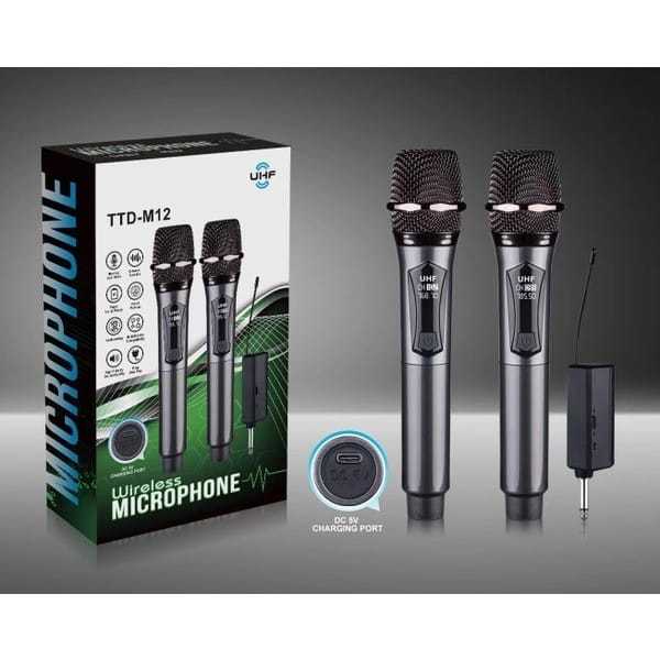 TTD-M12 UHF Professional Universal Wireless Microphone | Shopee Malaysia