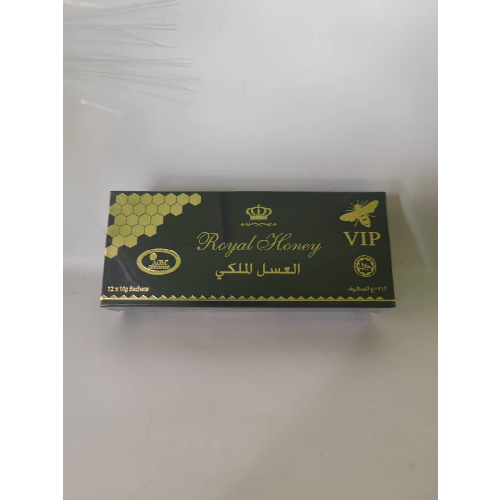 100% Original VIP Royal Honey 12 Sachets 10g | Shopee Malaysia