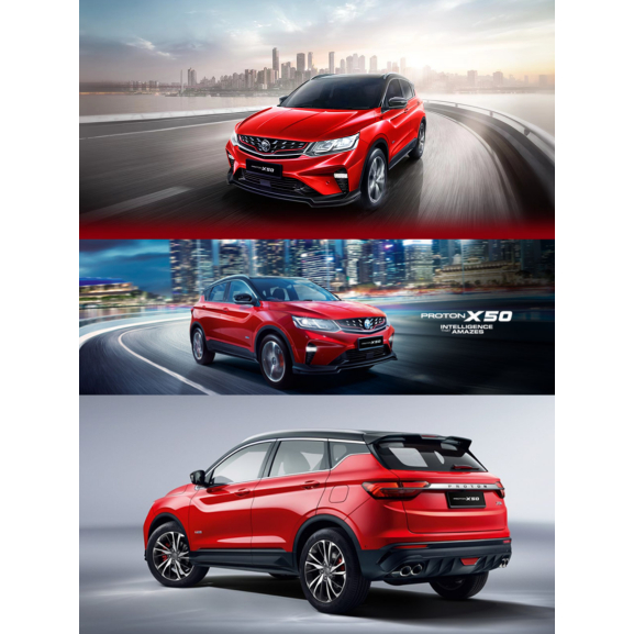 PROTON X50 X70 EXORA PERSONA IRIZ ORIGINAL BLACK BASE FRONT AND REAR ...