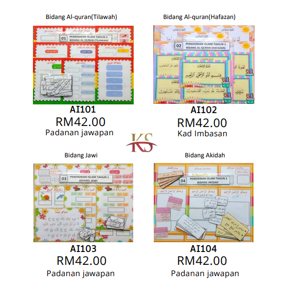 (PAI) alat bantu mengajar (ABM) (BBM) Pendidikan Islam tahun 1, 2, 3, 4 ...