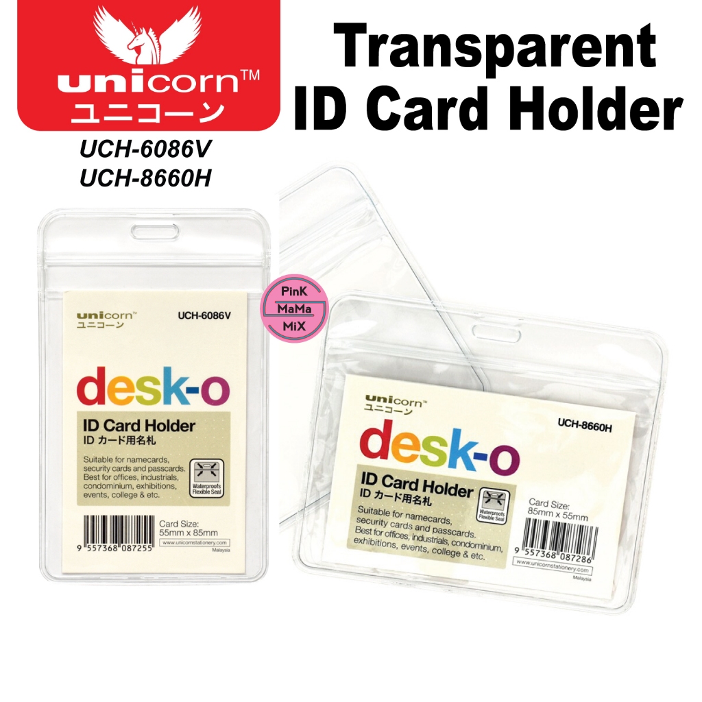Unicorn UCH-6086V / UCH-8660H ID Card Holder (1pc) | Shopee Malaysia