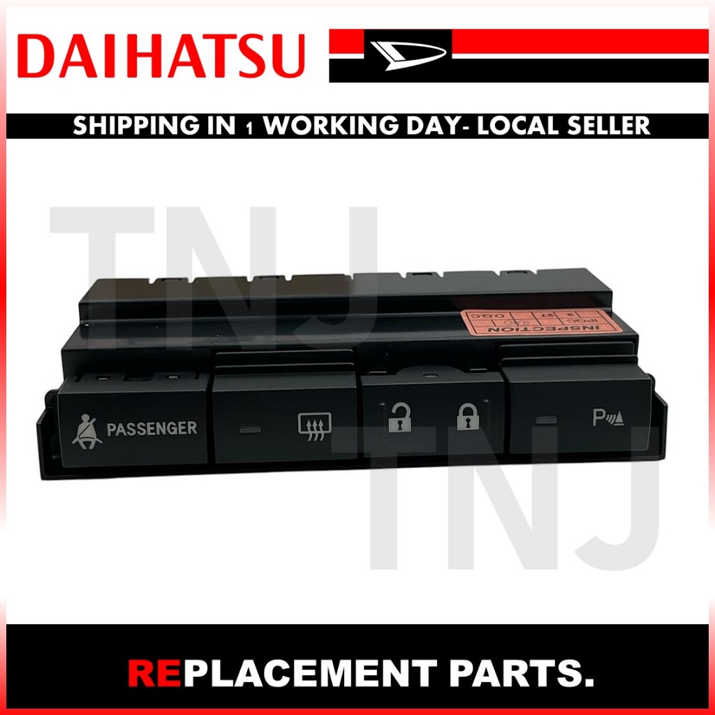 PERODUA BEZZA 1.3 CENTRE SWITCH DOOR LOCK HEATER - SPEC ADVANCE EZ 'ADV ...