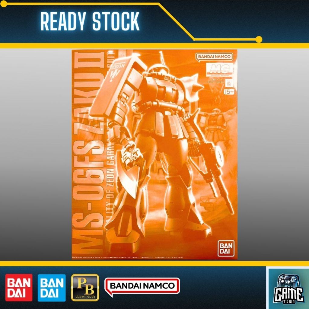 Premium Bandai MG 1/100 MS-06FS Zaku II (Garma Zabi Custom) | Shopee Malaysia