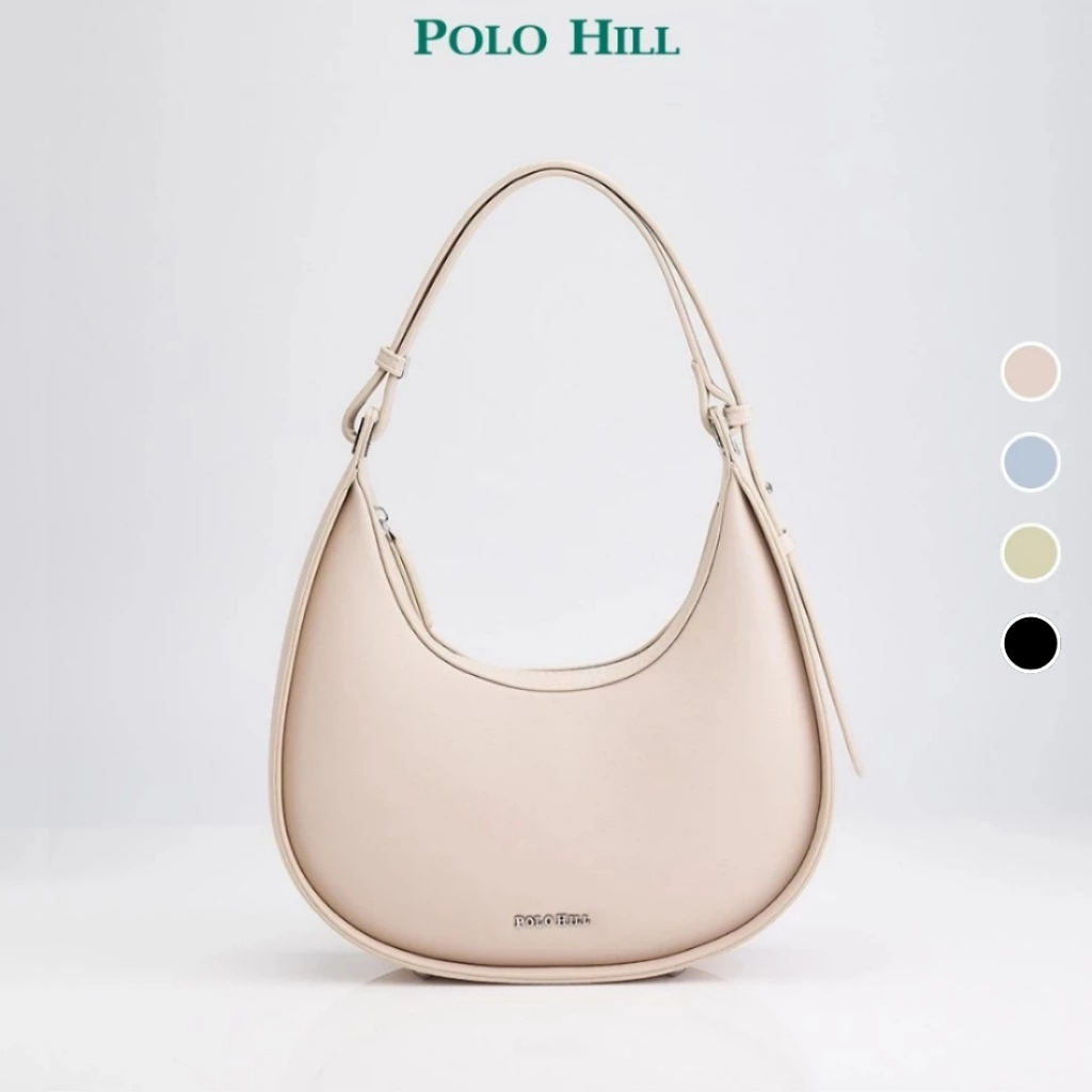 POLO HILL Ladies Petite Caddie Hobo Shoulder Bag PHC-HB2160 | Shopee ...