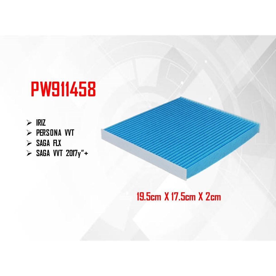 Proton - Persona VVt Saga VVT 2017y'' Saga FLX Iriz Aircond Filter ...