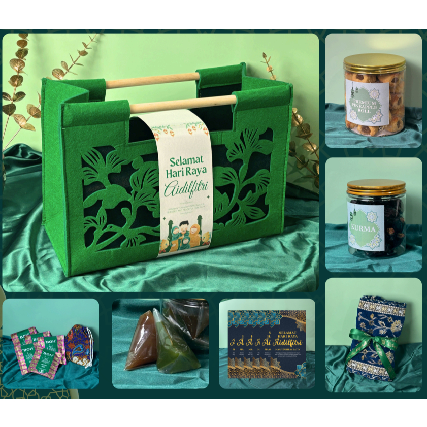 [ Ready Stock | Halal Certified | Wholesale ] Qaseh Set Box Raya Door ...