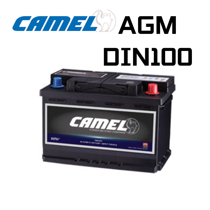 [ Installation Provided ] CAMEL AGM DIN100L | DIN100 | LN5 | Car Battery Audi BMW Mercedes Benz ...