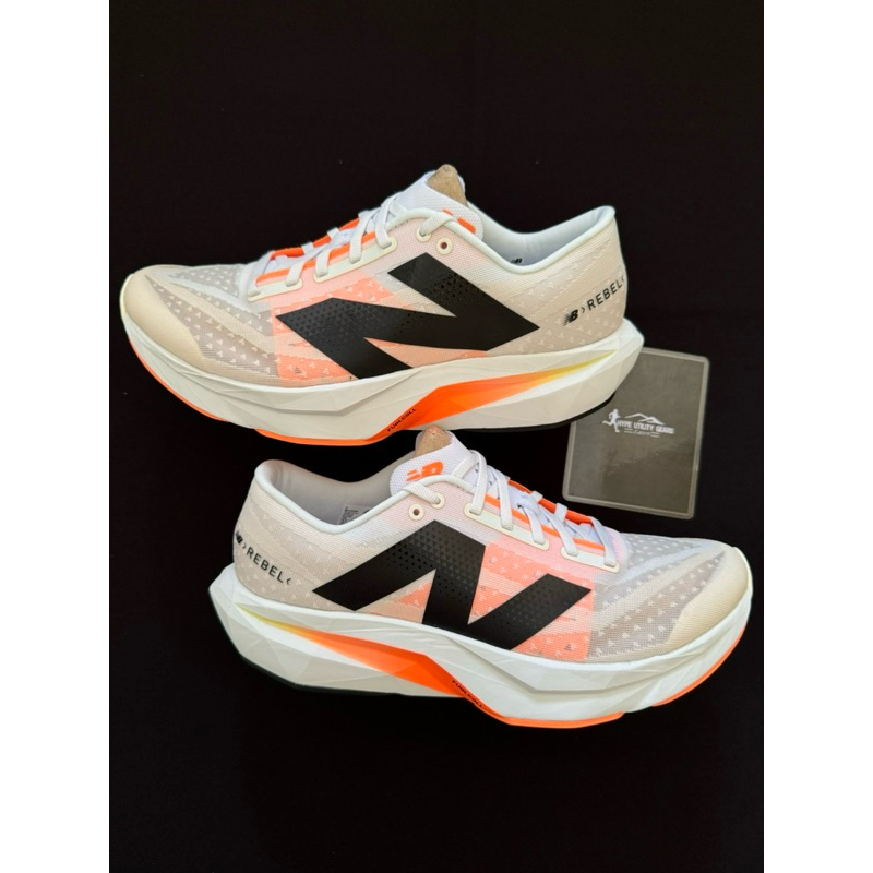 new balance fuelcell rebel v4 “white with angora and hot mango” men’s ...