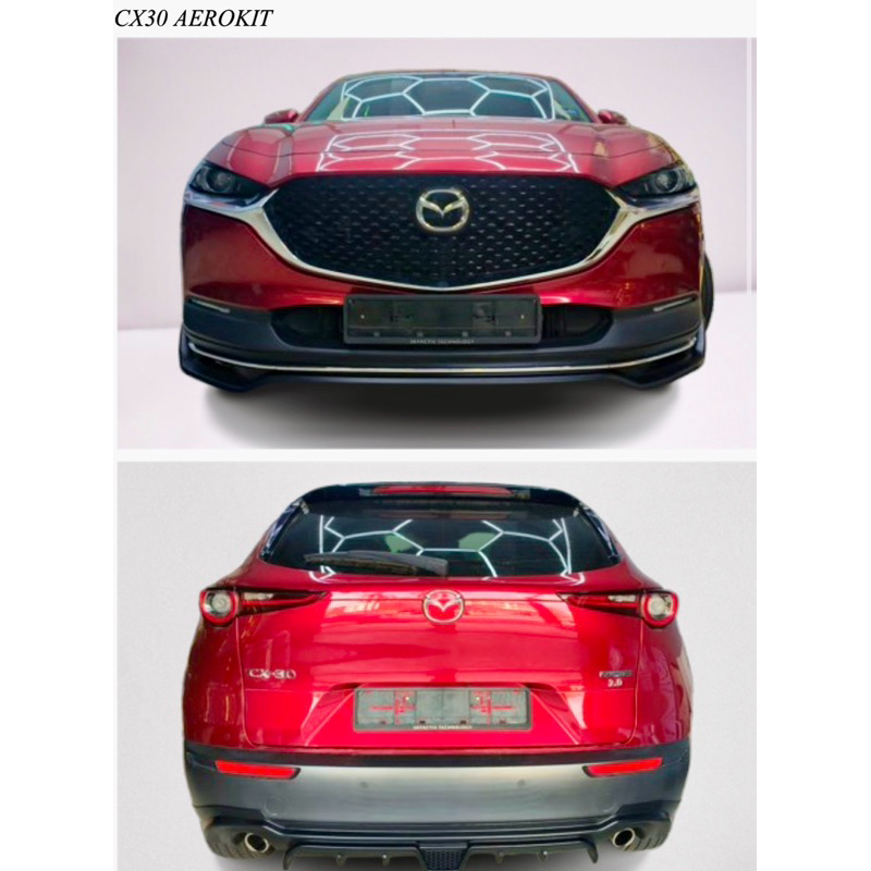 Mazda cx30 2019 2020 2021 2023 2024 AERO bodykit body kit front side ...