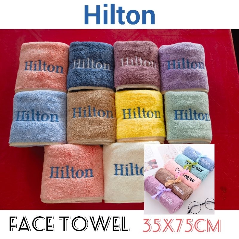 🇲🇾Ready Stock 35x75cm Face Towel Absorbent Microfiber Tuala Muka ...