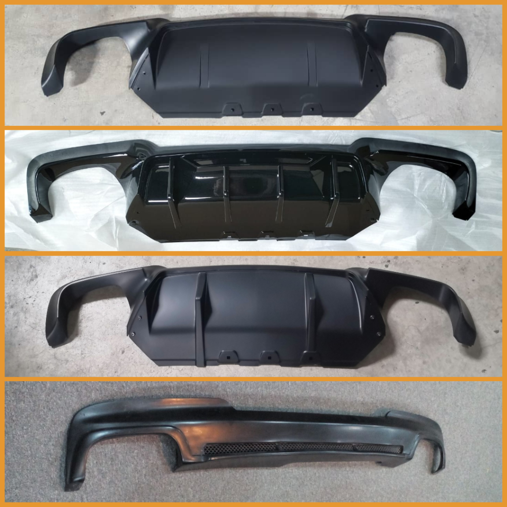 BMW 5 Series F10 F11 Rear Diffuser - ( M5 / Com / Vorsteiner / HM ...
