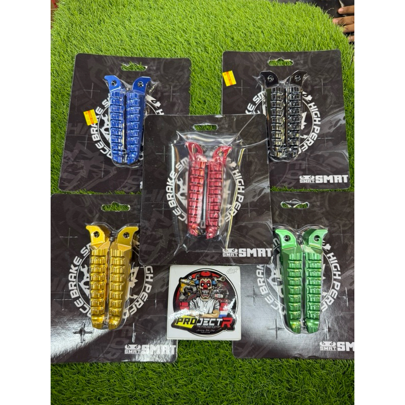 SMRT FOOTREST SET FOR XMAX V1 &v2 (ALLOY) | Shopee Malaysia