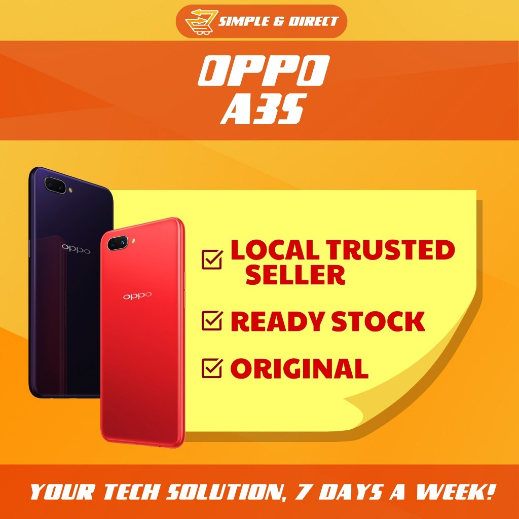 USED OPPO A3S ORIGINAL SECONDHAND | Shopee Malaysia