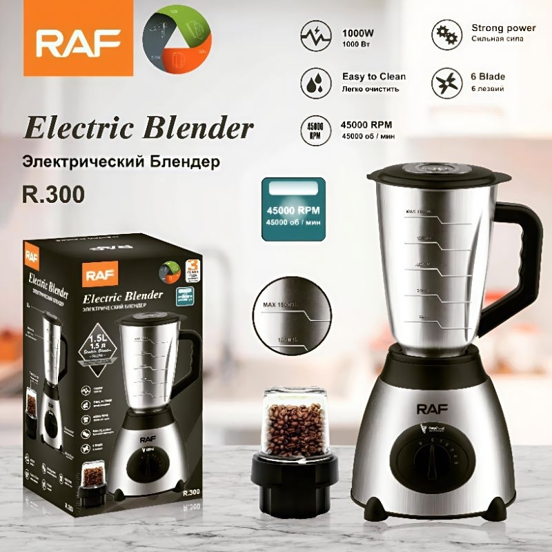 RAF 2in1 ,3in1, All Blender Range High Stain less Steel Blender Heavy ...