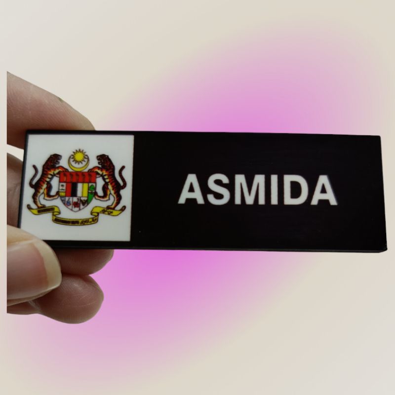🌷Name Tag Saiz Standard/J A T A/K P M🌷 | Shopee Malaysia