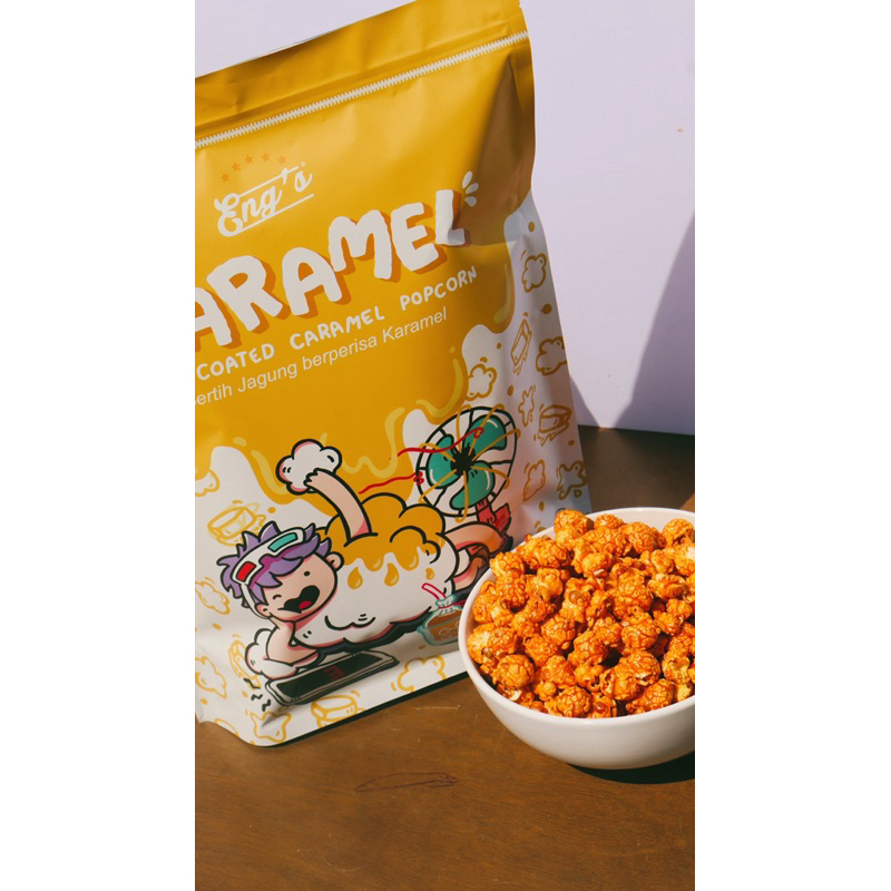💯DIRECT HQ 🍿Eng's Popcorn Caramel 🔥🍿(1KG) | Shopee Malaysia