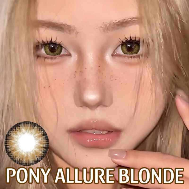 14.5MM I.Fairy Pony Allure Blonde Korean Contact Lens Viral | Shopee ...