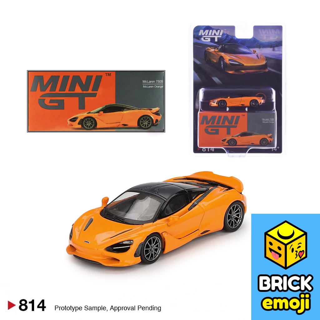 Mini GT 814 McLaren 750S McLaren Orange 1/64 (Box/Blister) | Shopee ...