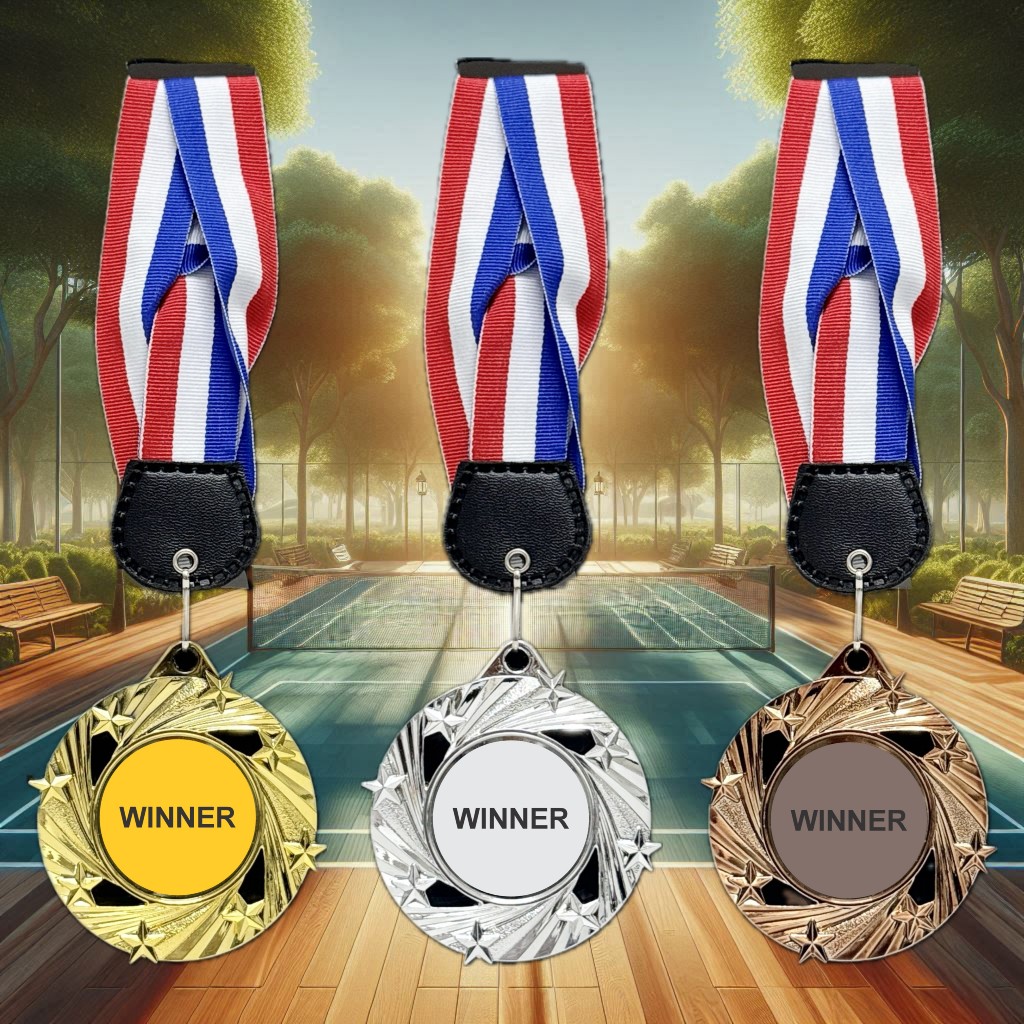 Pingat Gantung Plastik dengan Reben AP-ACC1333 Plastic Hanging Medal ...