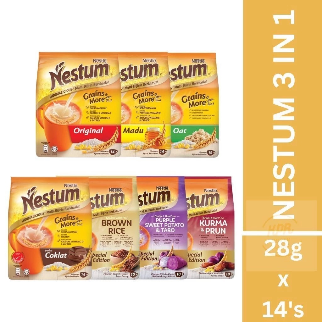 NESTLE Nestum 3in1 - Assorted Flavour (28gx14's) | Shopee Malaysia