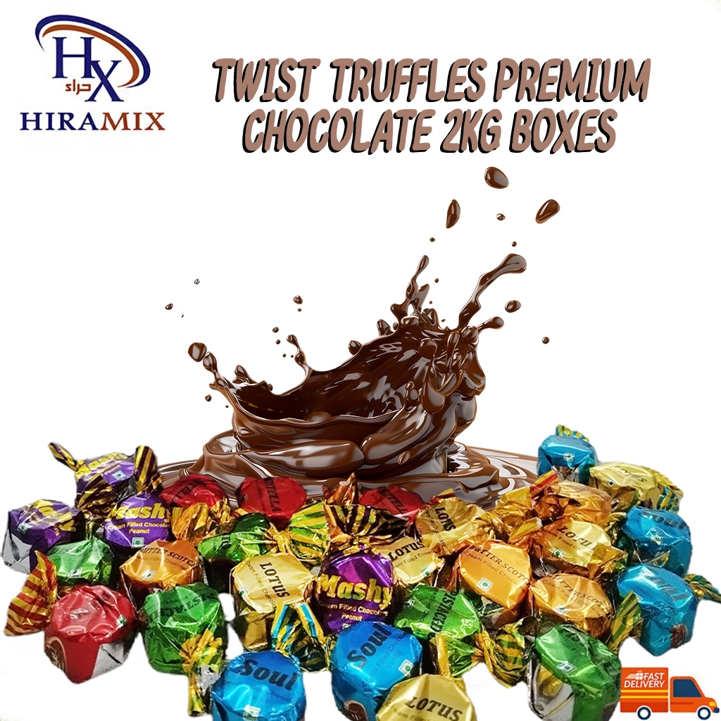 Max Twist Truffles Premium Chocolate Imported UAE luxury Fest 2Kg Boxes ...