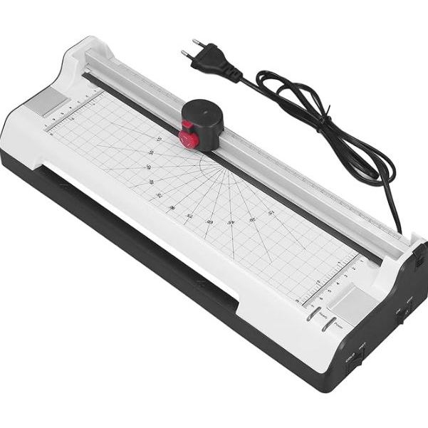 6in1 Hot & Cold Laminator Machine w/ 3way Rotary Cutter and Corner ...